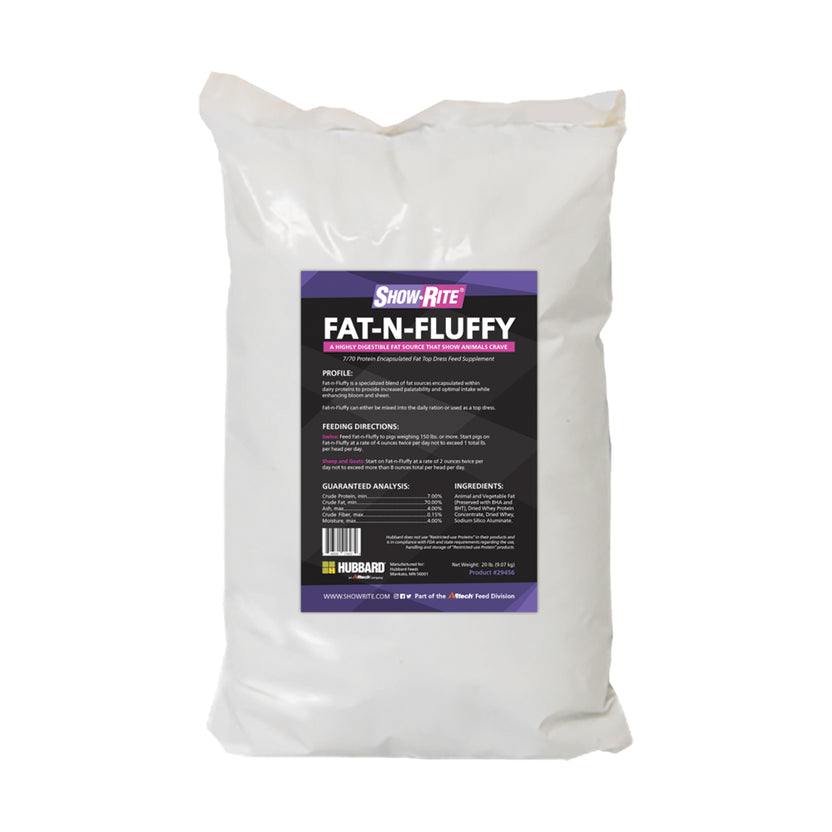 Show Rite Fat N Fluffy – Performance Feed & Seeds